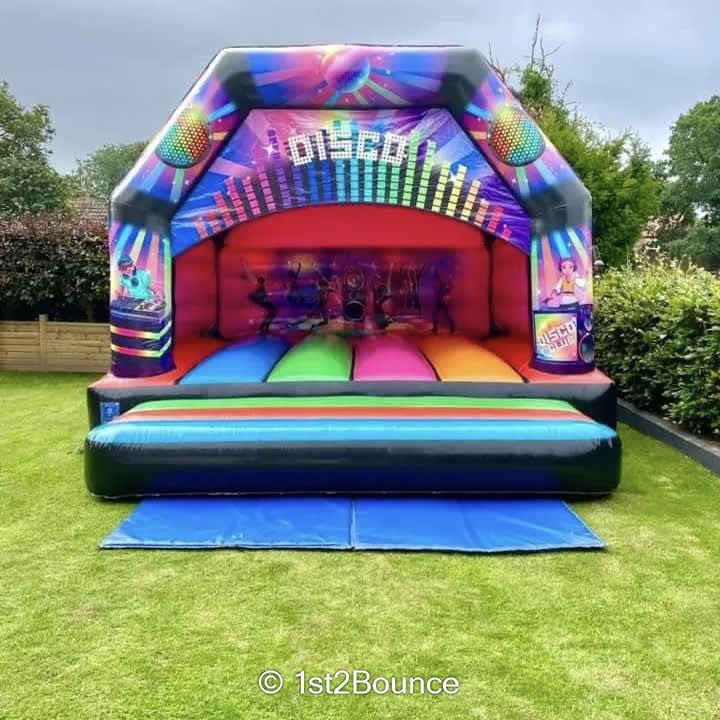 Adult Disco 15x15 Bouncy Castle - Bouncy Castle Hire in Chelmsford ...