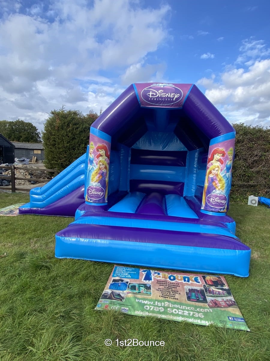 Disney Princess Side Slide Bouncy Castle - Bouncy Castle Hire in ...