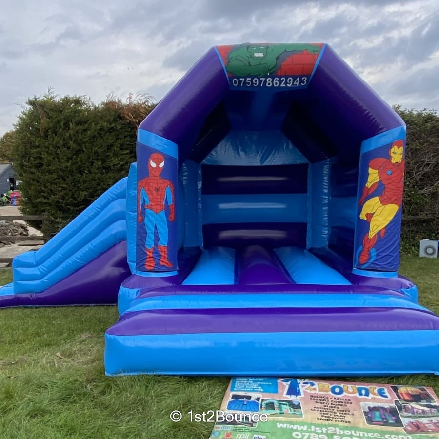 Bouncy castles with slide hire Chelmsford Essex