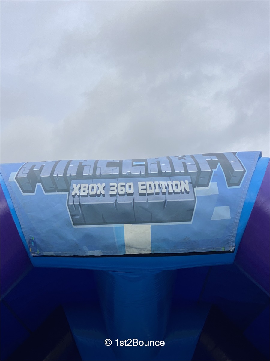 Minecraft Disco Ready Bouncy Castle - Bouncy Castle Hire in Chelmsford ...