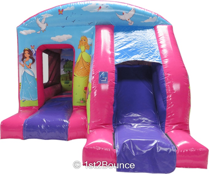 Princess Slide Castle - Bouncy Castle Hire in Chelmsford, South Woodham ...