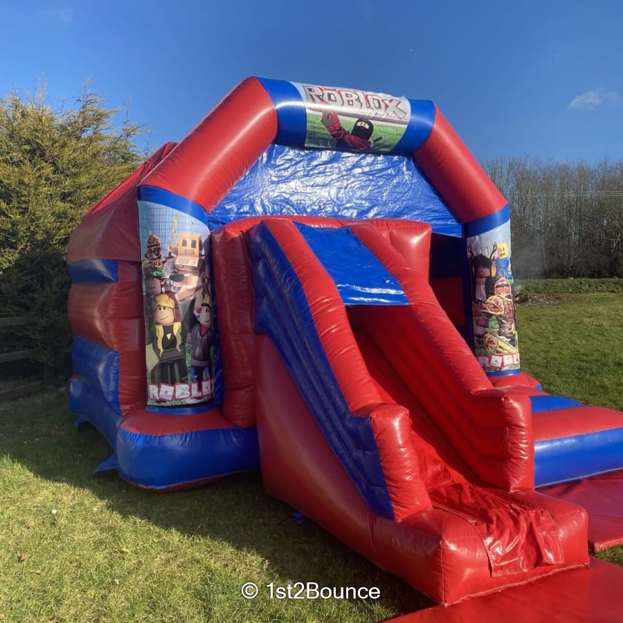 Bouncy castles with slide hire Chelmsford Essex