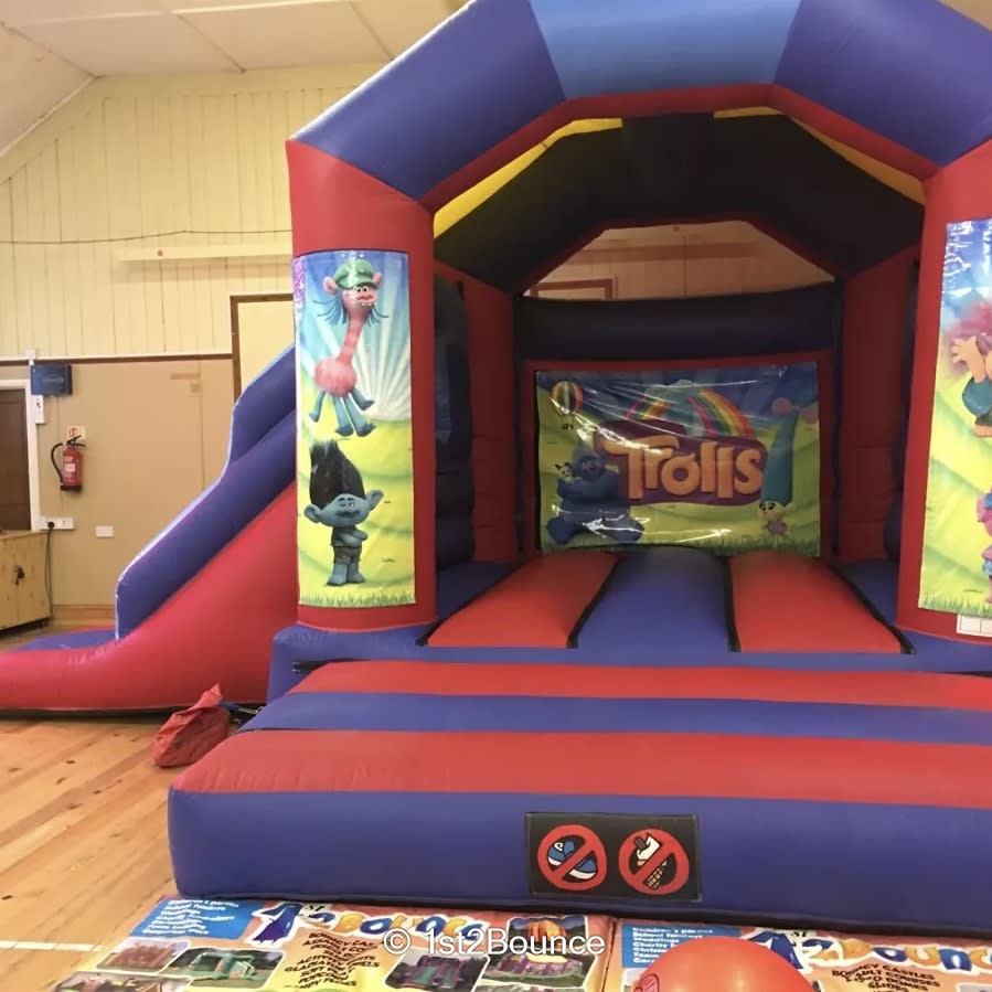 Bouncy castles with slide hire Chelmsford Essex